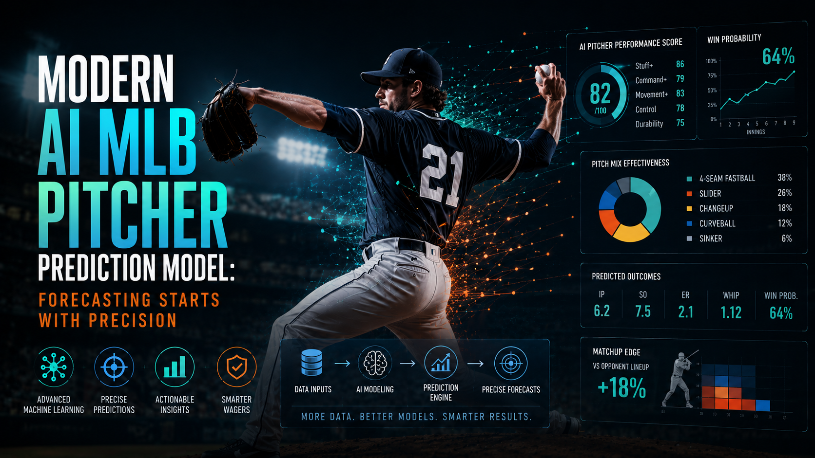 Modern AI MLB Pitcher Prediction Model: Forecasting Starts with ...